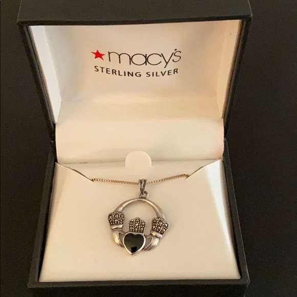Macy's | Jewelry | Stirling Silver Necklace | Poshmark